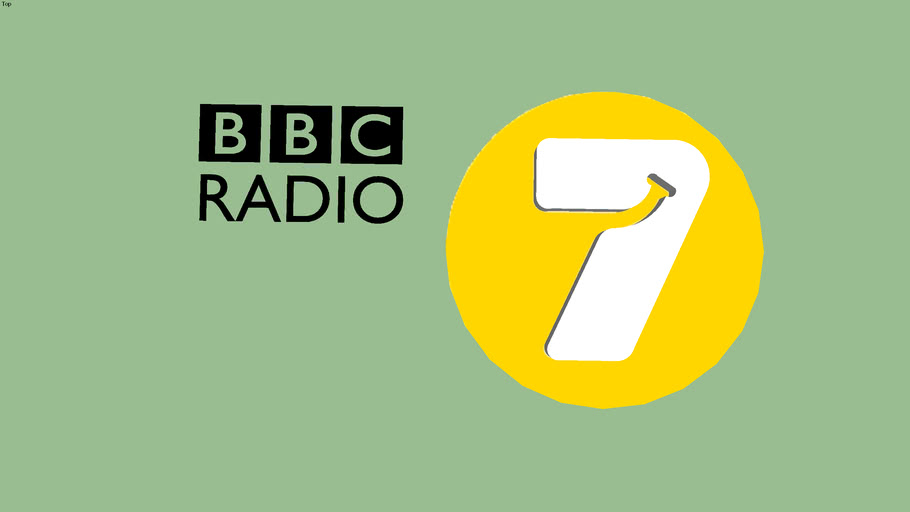 BBC Radio 7 Logo | 3D Warehouse