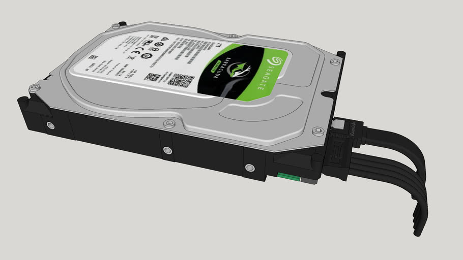 HD seagate 2tb BarraCuda ST2000DM008 | 3D Warehouse