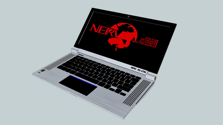 Laptop Edición Especial Evangelion - NERV (RX: Z780) | 3D Warehouse