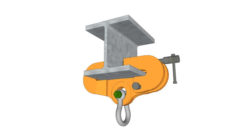 USC BCU Universal Beam Clamp with Safety Pin Shackle and Dynamic UC ...