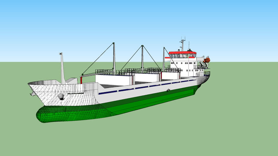 Cargo ship Reefer | 3D Warehouse