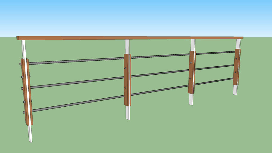 Railing 07 | 3D Warehouse