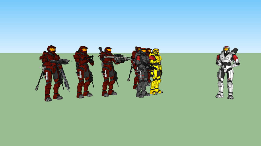 Halo squad | 3D Warehouse