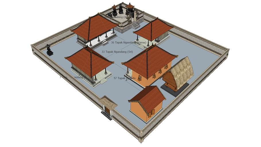 Rumah Bali | 3D Warehouse