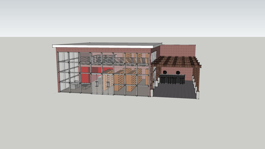 SKP Tutorial model Bookstore | 3D Warehouse
