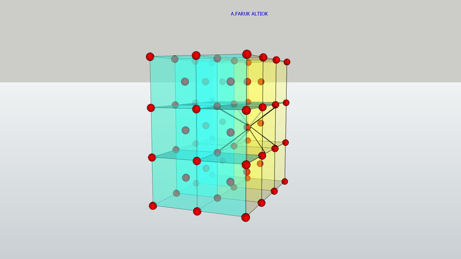 body centered cubic | 3D Warehouse
