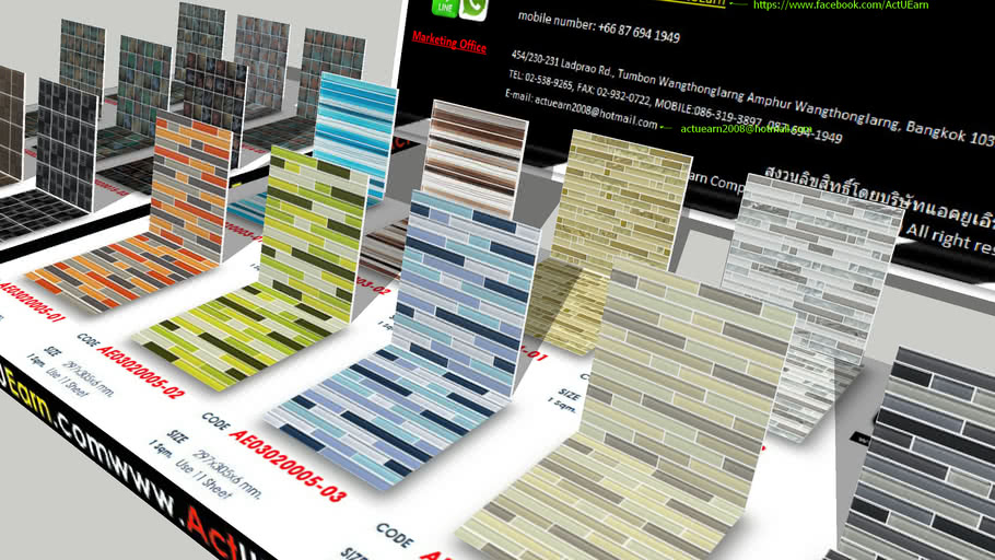 TILE KERAMIK 002 (MOTIF KERAMIK) | 3D Warehouse