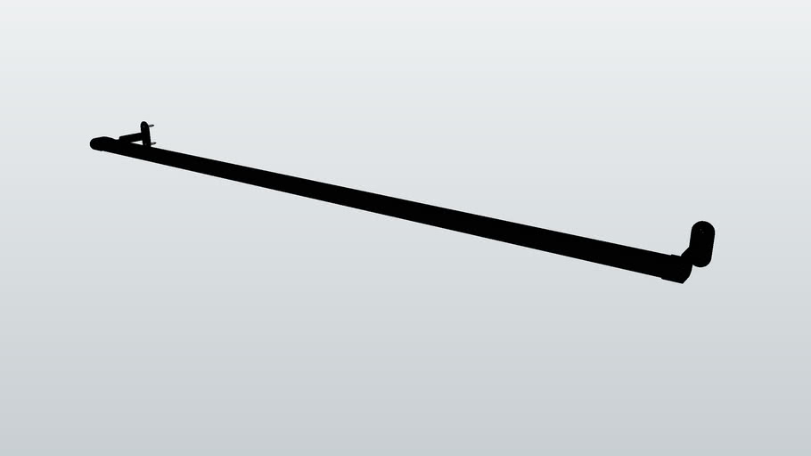 Hafele wardrobe rail | 3D Warehouse