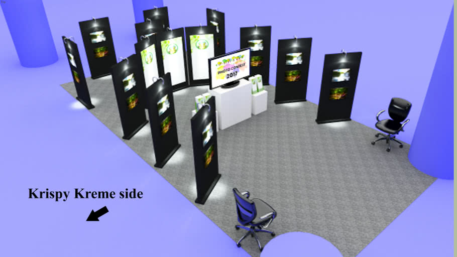 Photo Exhibit layout design | 3D Warehouse