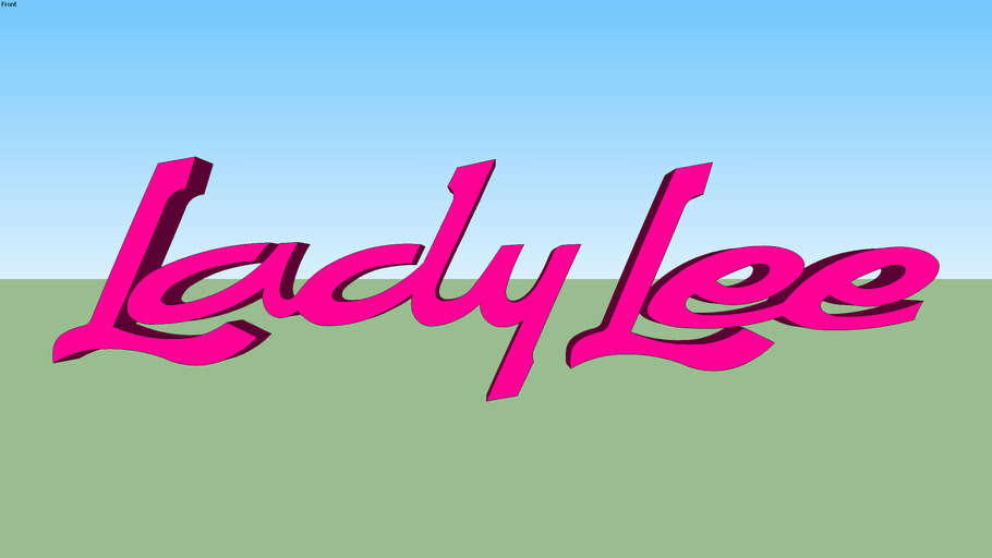 Lady Lee logo | 3D Warehouse