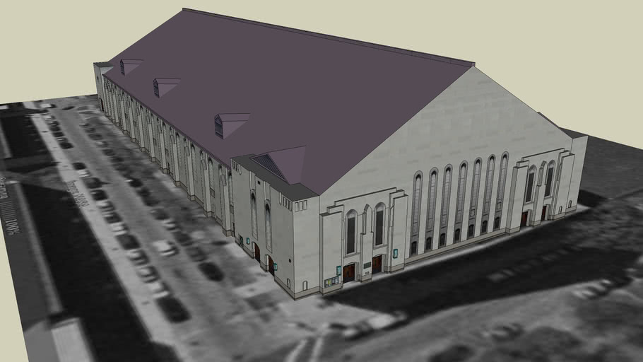 Henry Crown Field House | 3D Warehouse