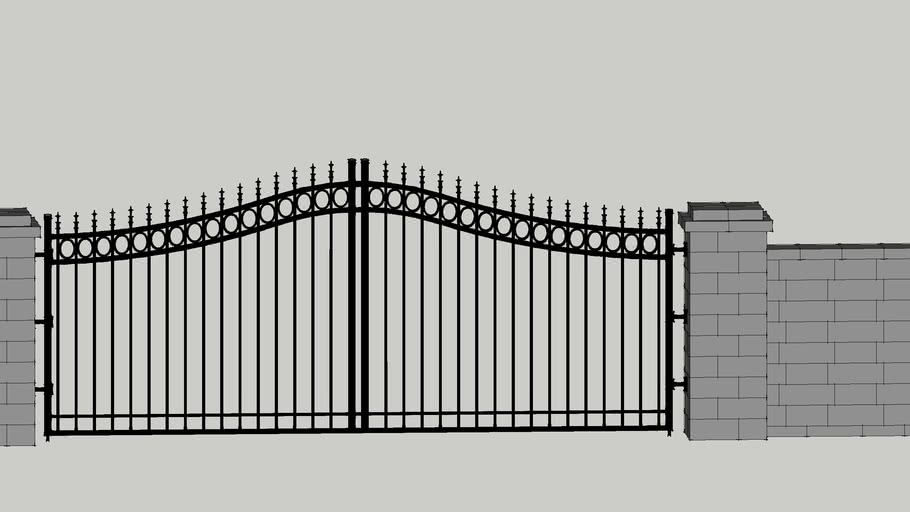 Steel Gates www.drengineering.ie | 3D Warehouse