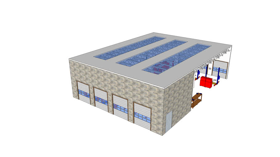 Auto Shop part 1/3 | 3D Warehouse