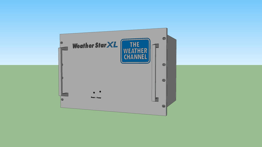 Weather Channel WeatherStar XL rendering computer unit | 3D Warehouse