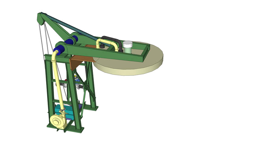 Preheat device for ladle | 3D Warehouse