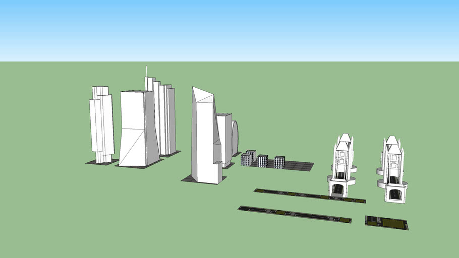 Alpha Cube World -- London Part 2 | 3D Warehouse