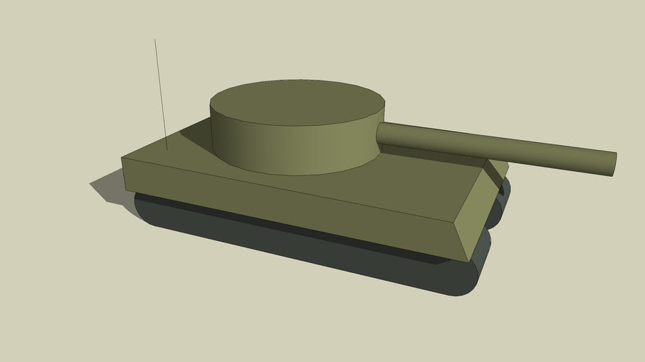 simple tank | 3D Warehouse