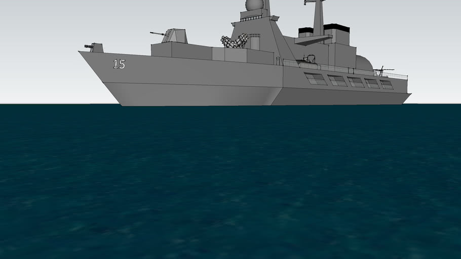 hamilton class cutter | 3D Warehouse