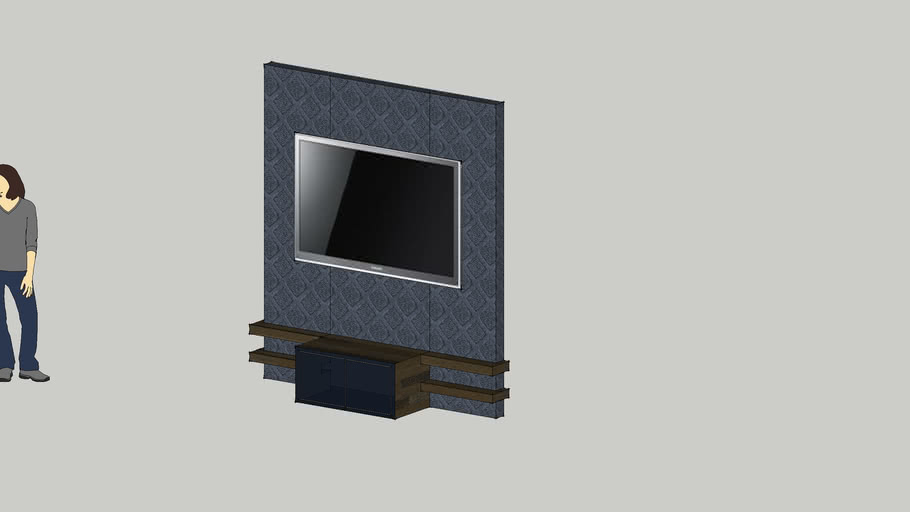 TV Console | 3D Warehouse