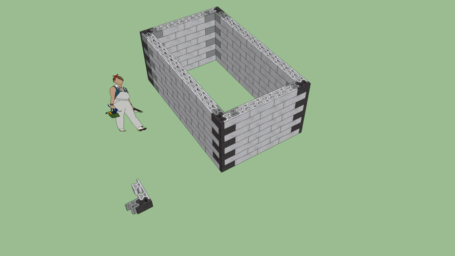 Interlocking brick | 3D Warehouse