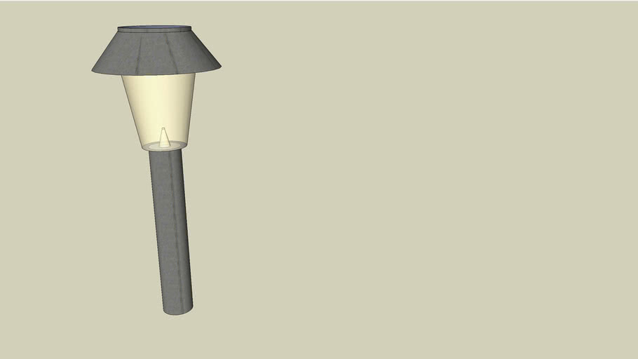 solar powerd light | 3D Warehouse