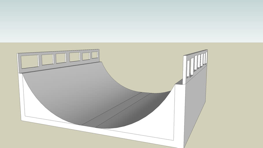 skate ramp | 3D Warehouse