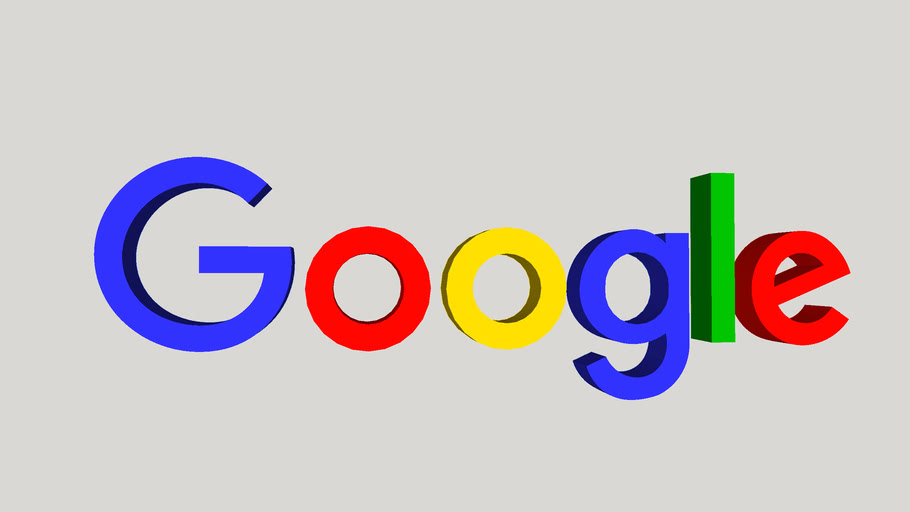 GOOGLE LOGO | 3D Warehouse