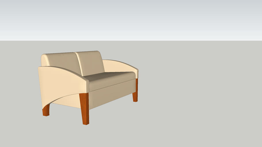 Little Curve (loveseat) | 3D Warehouse