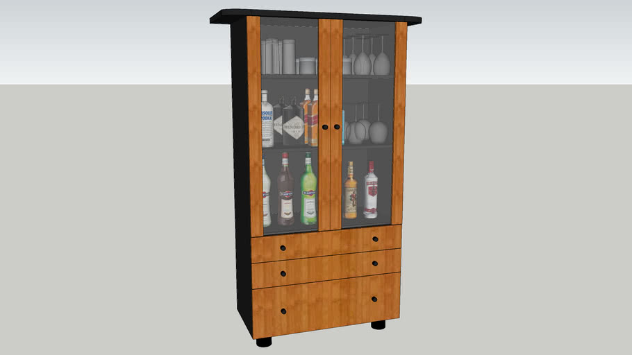 Bar Cabinet | 3D Warehouse