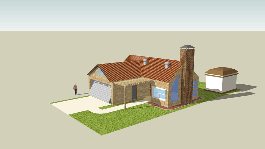 1 Story Home | 3D Warehouse