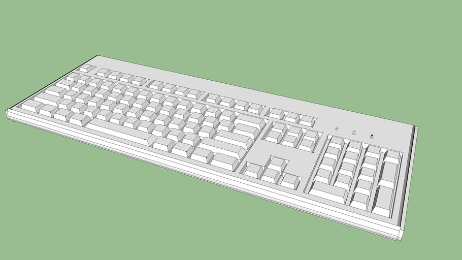 Standard HP keyboard | 3D Warehouse