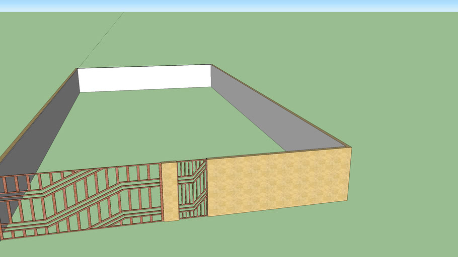 sliding gate | 3D Warehouse