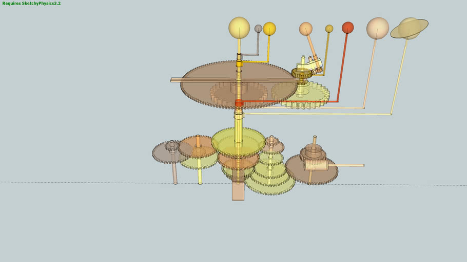 Orrery Plans | 3D Warehouse