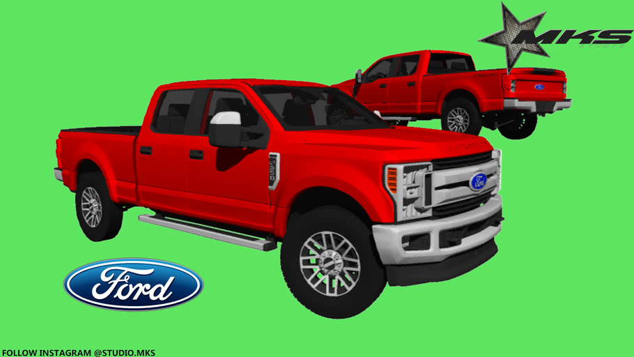Ford F250 2018 | 3D Warehouse