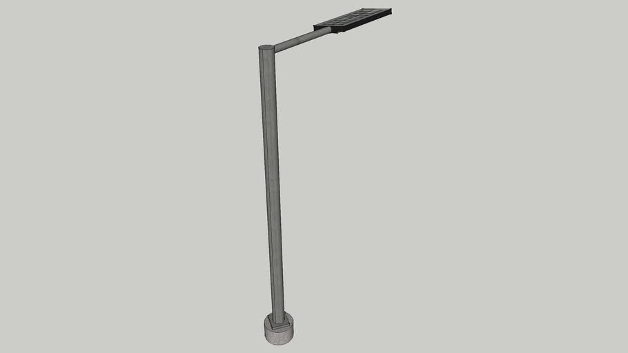 solar street ligthing | 3D Warehouse