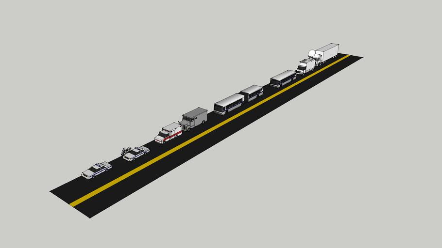 regular road | 3D Warehouse