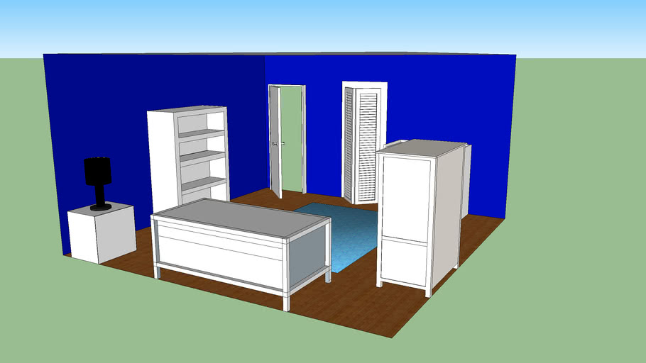 finished study room | 3D Warehouse