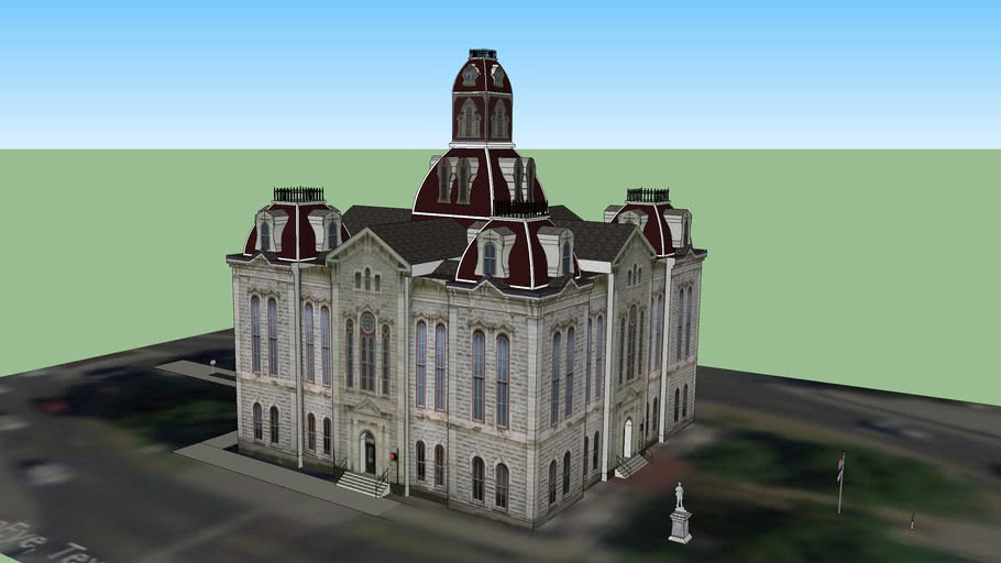 Parker County Courthouse | 3D Warehouse