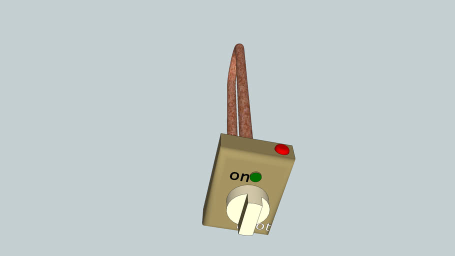 Electric Heater Thermostat | 3D Warehouse