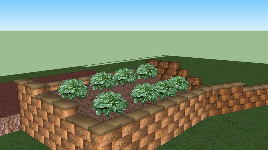 Versa Lok Built Retaining Wall | 3D Warehouse