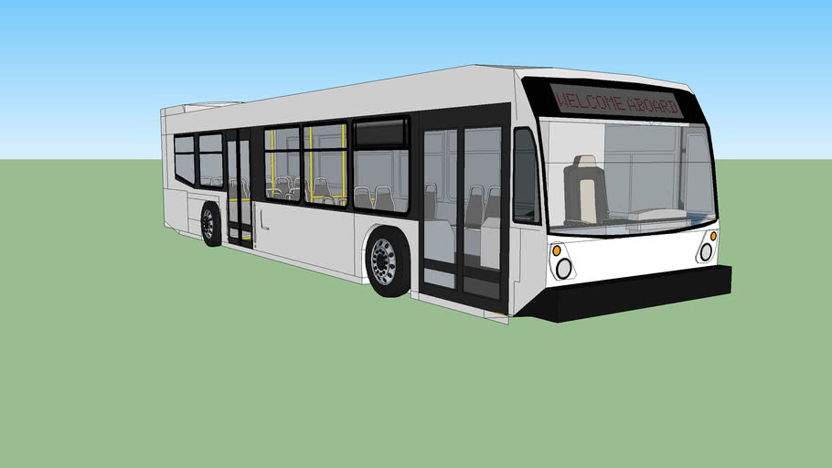 2005 Nova LFS city transit bus | 3D Warehouse