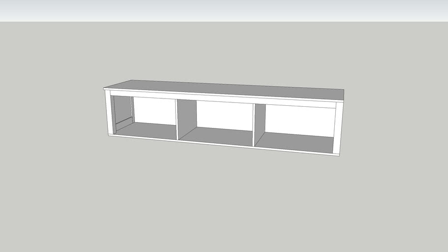 Hemnes Wall Bridging Shelf | 3D Warehouse