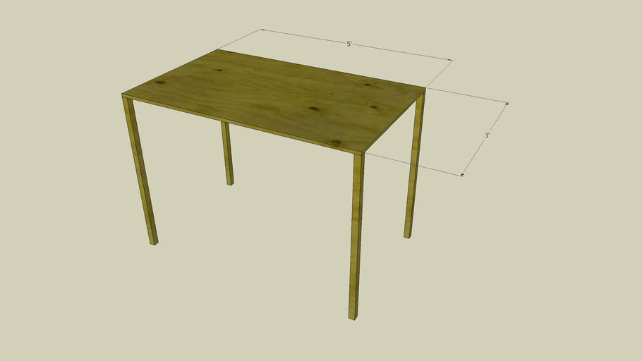 Small Table | 3D Warehouse