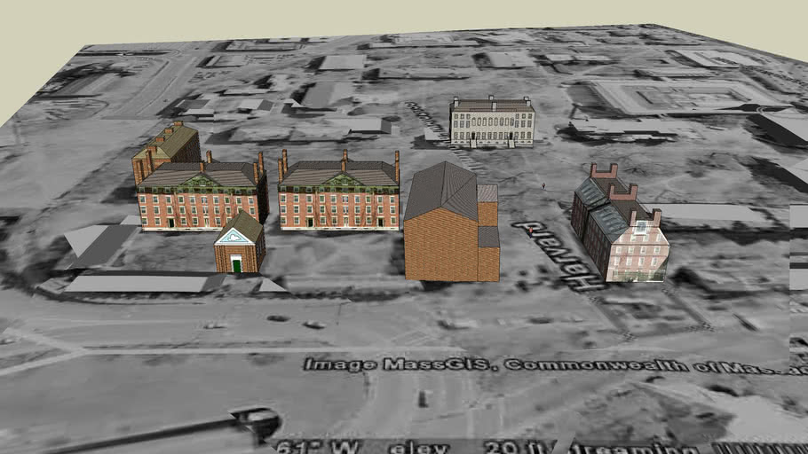 Harvard Yard 1942 | 3D Warehouse