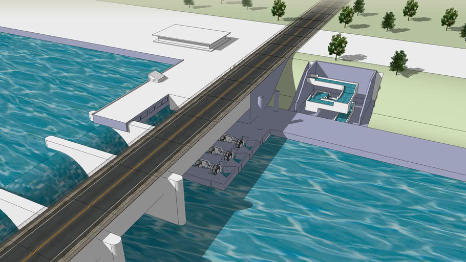 Hydro power Station | 3D Warehouse