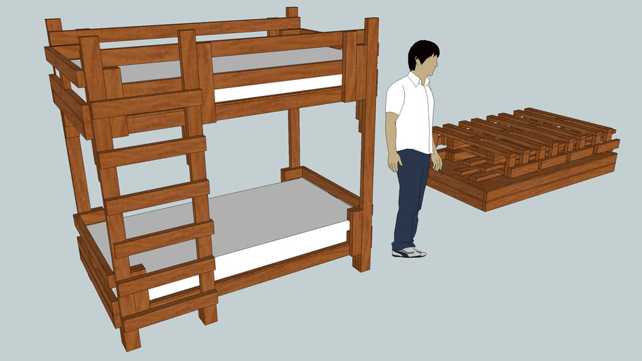 bunk beds | 3D Warehouse