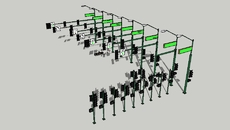 LED traffic signals-ไฟจราจร | 3D Warehouse