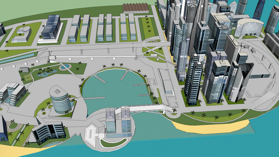 small city | 3D Warehouse