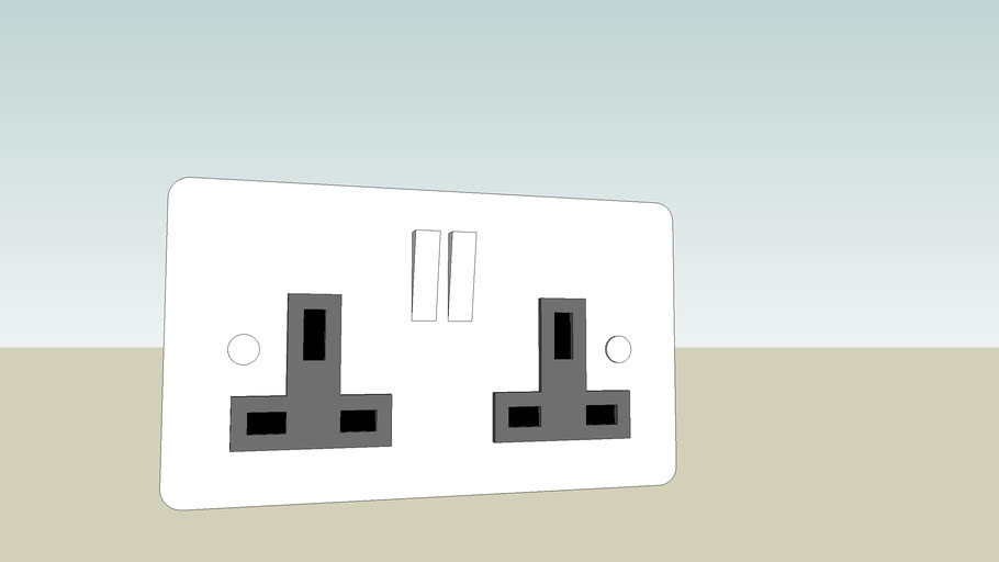 DOUBLE GANG SOCKET | 3D Warehouse
