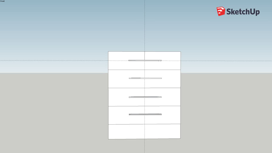 Kitchen Cabinet 4 Drawers Warehouse